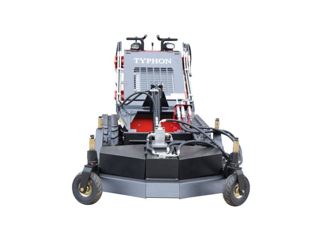 Skid Steer Loader Lawn Mower Attachment USA - TYPHON Mini Skid Steer Loader