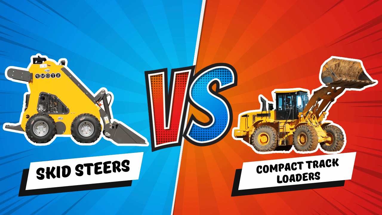 Skid Steers vs. Compact Track Loaders: What is the Difference? - TYPHON ...